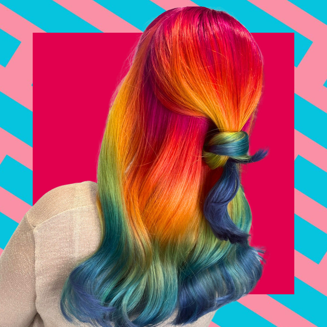 UV Rainbow Set | Rock your rainbow with our 4 UV shades! | Crazy Color