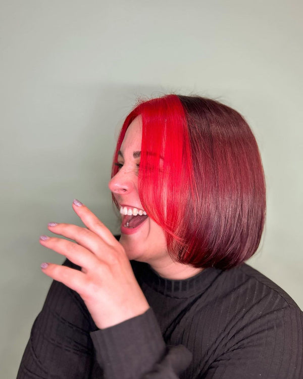 Vermillion Red | Semi-Permanent Scarlet Red Hair Dye | Crazy Color