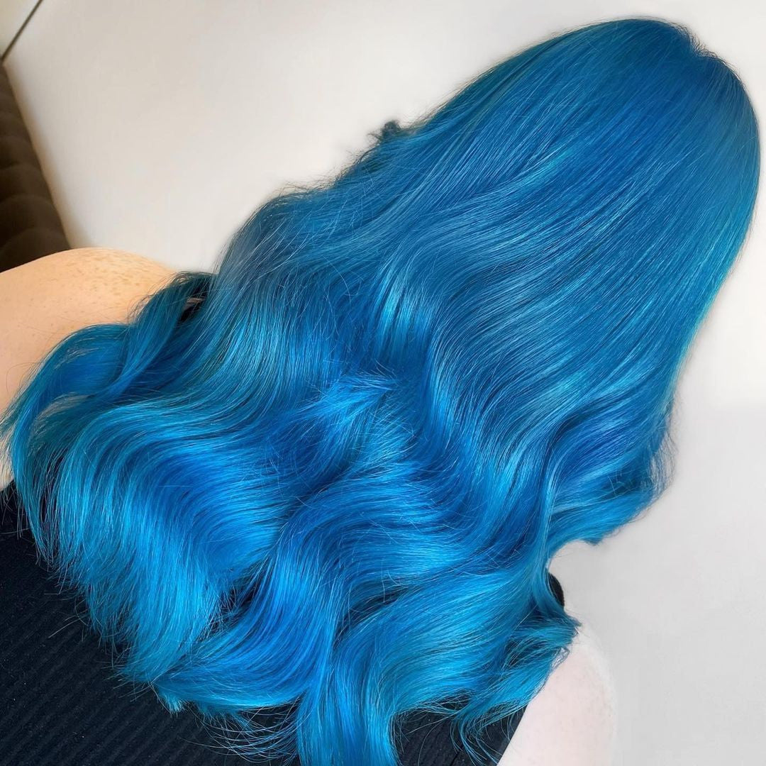 Sky Blue | Semi-Permanent Royal Blue Hair Dye | Crazy Color
